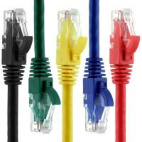 China 10ft Cat6 UTP Ethernet Cable with RJ45 Connector - 24AWG Bare Copper - USA/CE/RoHS Certified for sale