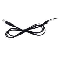 China DC5521 Power Cable 5.5x2.1mm PVC Jacket Copper Conductor 50cm Length with CE RoHS Certification for sale