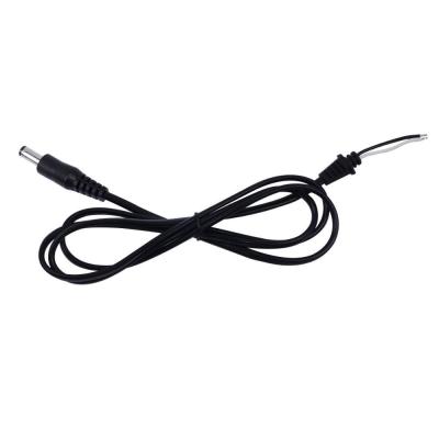 China DC5521 Power Cable 5.5x2.1mm PVC Jacket Copper Conductor 50cm Length with CE RoHS Certification for sale
