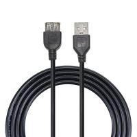 China 5m USB 2.0 Male to Female Extension Cable with 3A Fast Charging and Tinned Copper Conductors for sale