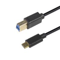 China 1.8m USB A to B Printer Cable 2.0 with 480Mbps Speed for HP Canon Epson Brother Scanners for sale