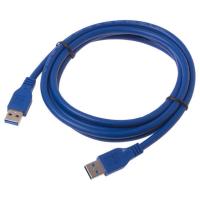 China USB 3.0 Male to Male Cable 5Gbps 3A Fast Charging 0.3m Length for Computers and Mobile Devices for sale