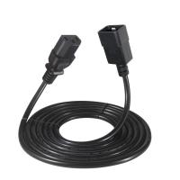 China IEC C20 to C13 Power Extension Cord 16A 250V for PDU UPS Server Rack 6ft 10ft 15ft for sale
