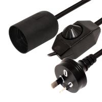 China AU Plug Salt Lamp Power Cord with Dimmer Switch 1.8m 250V 10A for sale
