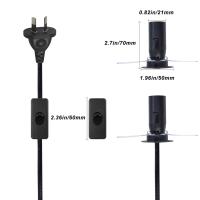 China AU Power Cord with 303 Switch for Salt Lamp E14 E27 Socket 6ft for sale