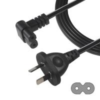 China SAA IEC C7 Power Cord 2m AU 2-Pin to C7 Connector 250V 5A Copper for sale