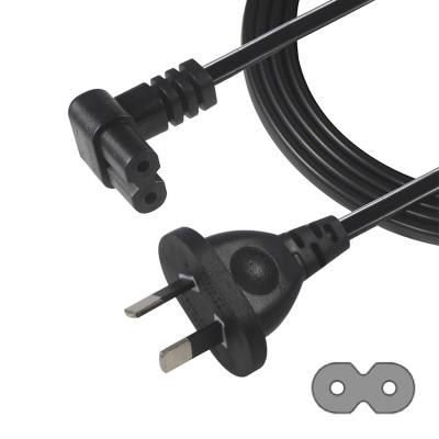 China SAA IEC C7 Power Cord 2m AU 2-Pin to C7 Connector 250V 5A Copper for sale