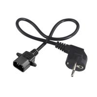 China CEE 7/7 to IEC C14 Power Cable 250V 16A VDE Certified Schuko Plug for sale