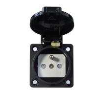 China Waterproof EU 3Pin Plug Converter for Outdoor Power for sale