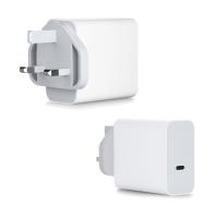 China UK 45W PD Fast Charger with USB-C Port | QC3.0 Certified | 100-240V Input | 15V/3A Output for sale