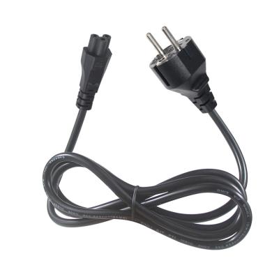 China VDE CEE7-7 EU Power Cord to IEC C5 10A 250V Schuko Cable 1.8M for sale