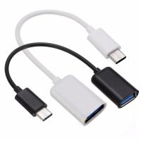 China USB 3.1 Type C to USB A Female OTG Cable Adapter 20cm with 5Gbps Data Transfer Speed for sale