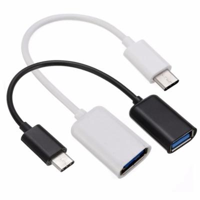 China USB 3.1 Type C to USB A Female OTG Cable Adapter 20cm with 5Gbps Data Transfer Speed for sale