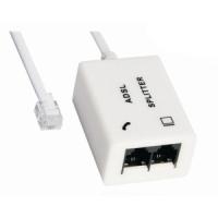 China KUNCAN RJ11 ADSL Splitter 2-Port Modem Filter with ABS Housing -40°C to +90°C Temperature Range for sale