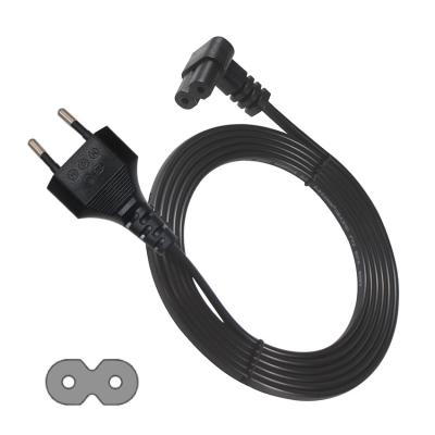 China EU 2-Pin C7 Power Cord 1.5m 250V 10A for Laptop and Home Appliances for sale