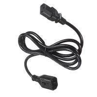 China 15ft 14 Gauge IEC C14 to C13 Extension Cord for PC Power Supply 250V 10A for sale