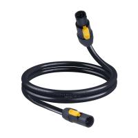 China Neutrik SAC3MX to SAC3FX 32A 400V 3-Phase Power Cable IP54 Waterproof 5x6mm² for sale