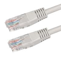 China Cat6 Ethernet Cable 6ft with Gold-Plated RJ45 Connectors and 24 AWG Pure Copper Conductors for 10Gbps Networks for sale