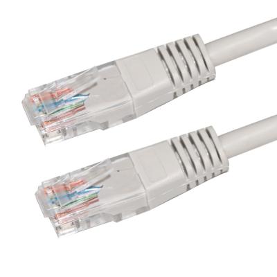 China Cat6 Ethernet Cable 6ft with Gold-Plated RJ45 Connectors and 24 AWG Pure Copper Conductors for 10Gbps Networks for sale