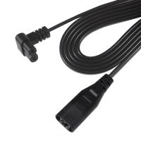 China C8 Male to C7 Female 0.8m Power Cord 18AWG PVC ROHS Certified IEC Extension Cable for sale