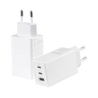 China 65W GaN USB C Charger QC3.0 PD 3 Port Fast Wall Charger for Laptop Phone for sale