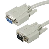 China DB15 Male to Female Extension Cable 6ft Copper PVC 220V-250V for sale