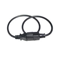 China IEC C14 to C13 Power Cord 10A 250V 6ft 10ft 15ft Extension Cable for Server PDU for sale