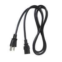 China NEMA 5-15P to C13 Power Cord 6ft 18AWG UL Certified for Computers Monitors for sale