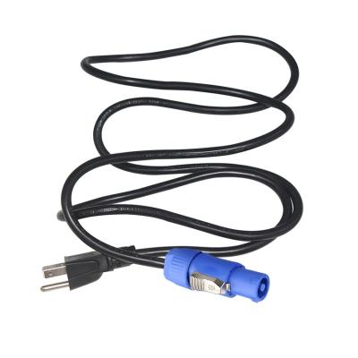 China NEMA 5-15P to Neutrik PowerCon NAC3FCA 15A 125V 14AWG 3M Power Cable for sale