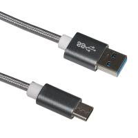 China Braided Nylon USB C 3.0 Cable 5Gbps Fast Charging 3A for sale