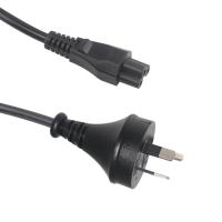 China SAA Certified AU 3 Pin to IEC C5 Power Cord 2.5A 250V H05VV-F 0.75mm2 for sale