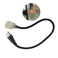 China NEMA 5-15P to 5-15R Power Extension Cord 18AWG 1.8M Black SJT SVT for sale