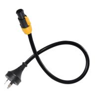 China AS/NZS 3112 AU to XLR3 Female Power Cord 10A 250V 1.2M Heavy Duty for sale