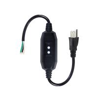 China NEMA 5-15P RCD Power Cord 18AWG 1.8M Bare Wire Ends Industrial Grade for sale