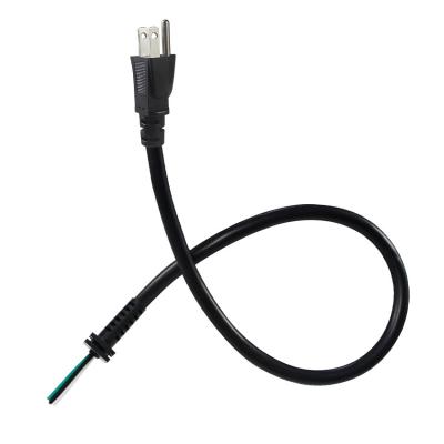 China NEMA 5-15P to SR Power Cord 15A 125V 3ft Heavy Duty Industrial Cable for sale