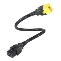 China Locking C19 to C20 Power Extension Cord 16A 250V 14AWG 1.2M for sale