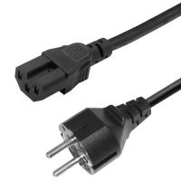 China VDE Certified EU 2Pin to C15 Power Cord 10A 250V 1.2M Heavy Duty for sale