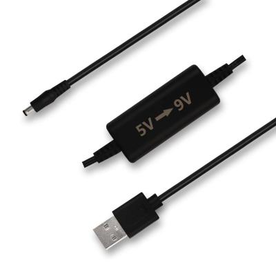 China 5V to 9V DC Converter Cable with Overload Protection for sale
