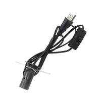 China NEMA5-15P to E14 Bulb Adapter with 303 Switch 1.8M Cable 10A 250V for sale