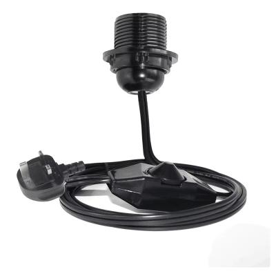 China UK Plug to E26 Socket Dimmable Adapter Cable 1.2M 10A 250V for Salt Lamp for sale
