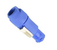 China Neutrik NAC3FCA PowerCON A-Type Female Connector 20A 250V AC Blue Panel Mount for sale