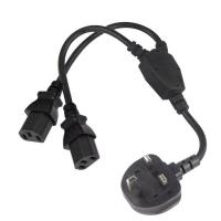 China UK Plug to C13 Power Cord 1.8M 250V 13A for Server Rack Data Center for sale