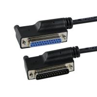 China DB25 Male to Female Parallel Extension Cable 25-Pin Shielded 3FT for sale