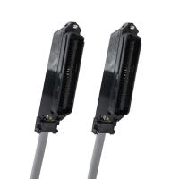 China 50-Pin Male RJ21 Right Angle Telco Connector Cable Shielded 3ft for sale