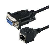 China DB9 to RJ45 Serial Console Cable 6ft RS232 for Cisco Router Switch for sale