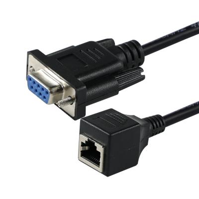 China DB9 to RJ45 Serial Console Cable 6ft RS232 for Cisco Router Switch for sale