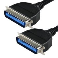 China IEEE 1284 DB-36 Male to Male Parallel Printer Cable 3ft Bi-Directional Shielded for Legacy Printers for sale