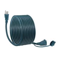 China NEMA 5-15P to 5-15R Extension Cord 1.8m 10A 3-Pin USA Green Power Cable for sale