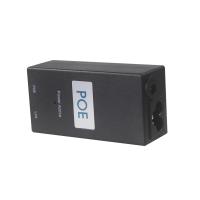 China 48V 30W Desktop PoE Injector IEEE 802.3af/at for IP Cameras VoIP Phones for sale
