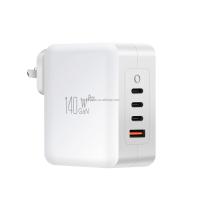 China 140W GaN USB C Charger 3 USB C and 1 USB A Port EU AU Plug Fast Wall Charger for sale
